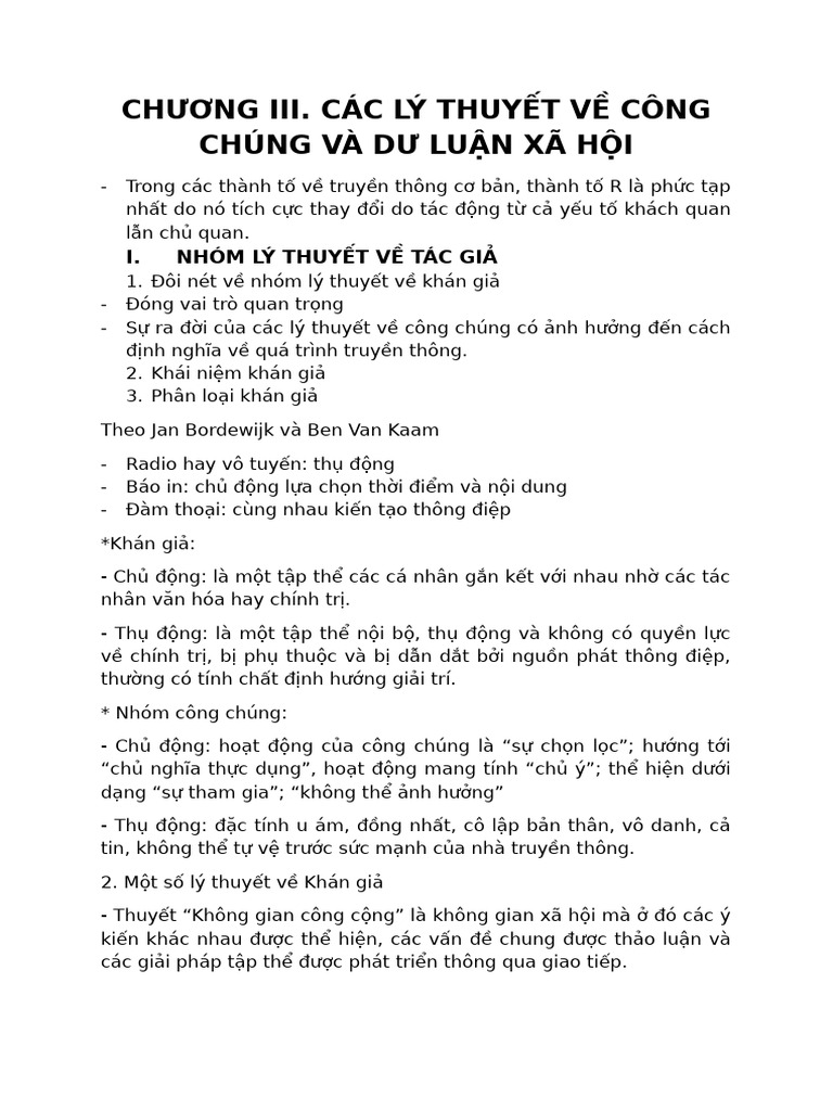 Chương Iii - LTTT | PDF