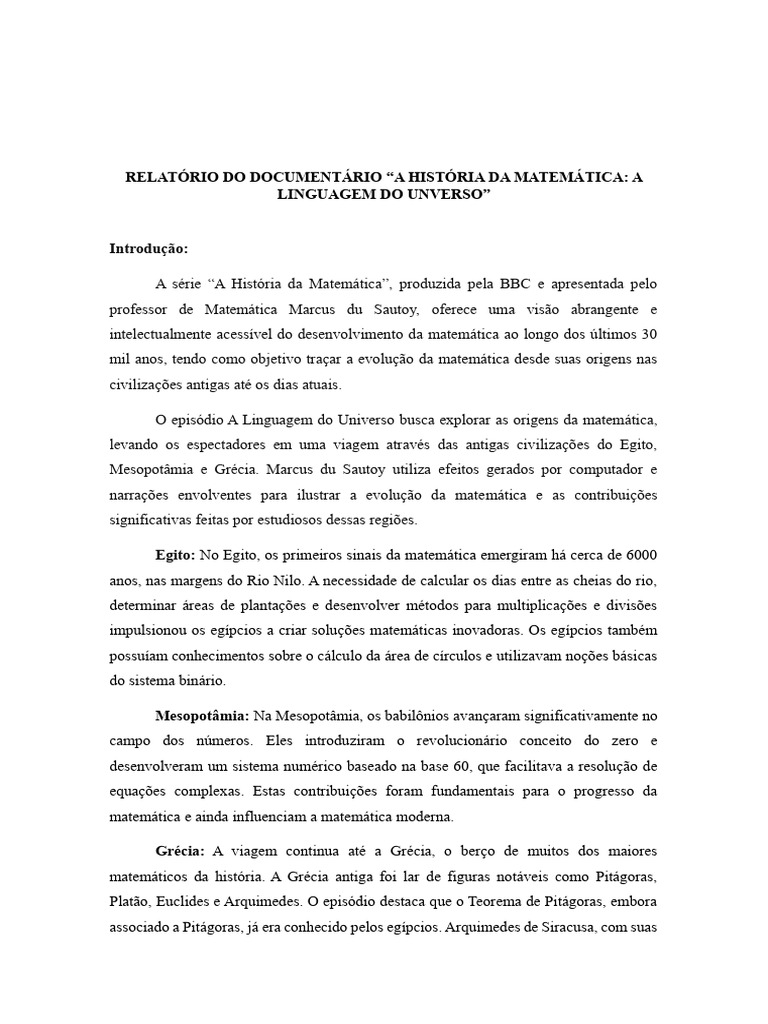 Documento 50 | PDF | Matemática | Science