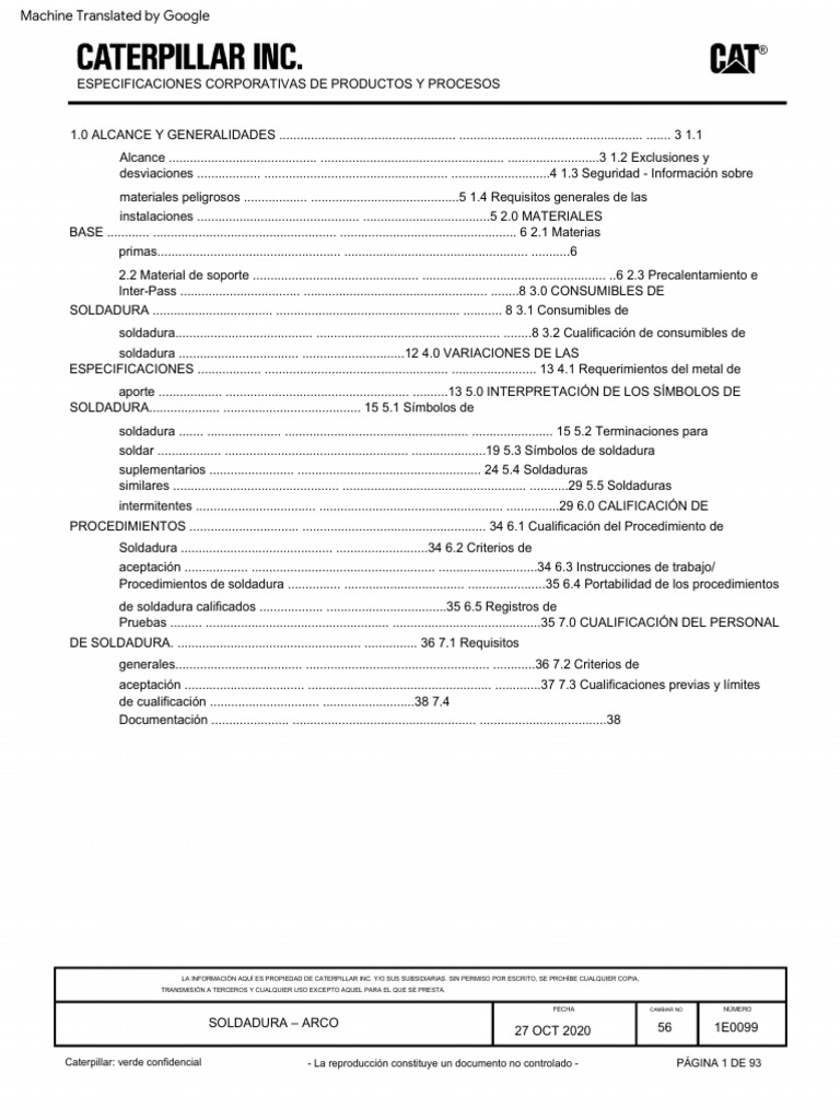 1E0099 Arc Welding | PDF | Soldadura | Construcción