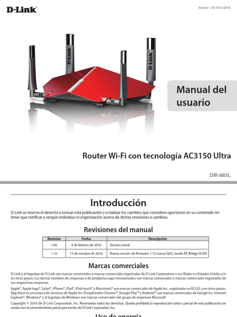 DIR - 885L - A2 - Manual - v110 - ES MUY IMPORTANTEEEEE | PDF | Ieee ...
