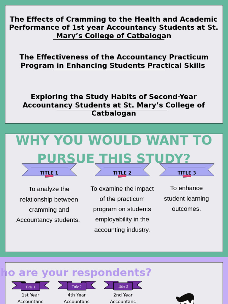Impact of Cramming on Accountancy Students | PDF