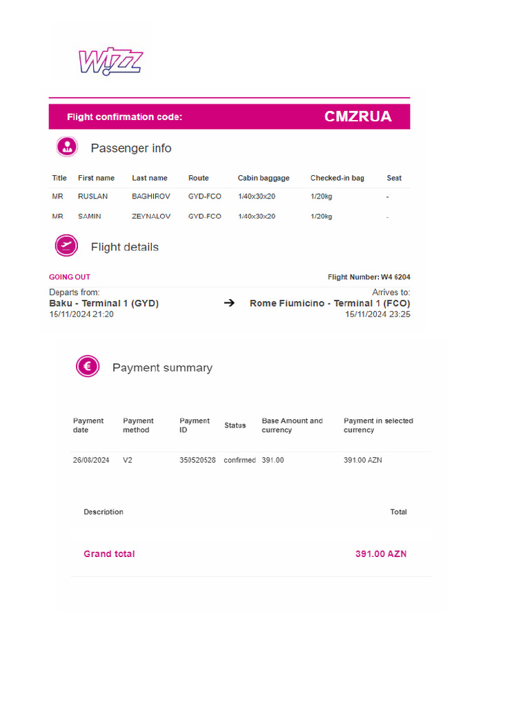 Wizz Air | PDF