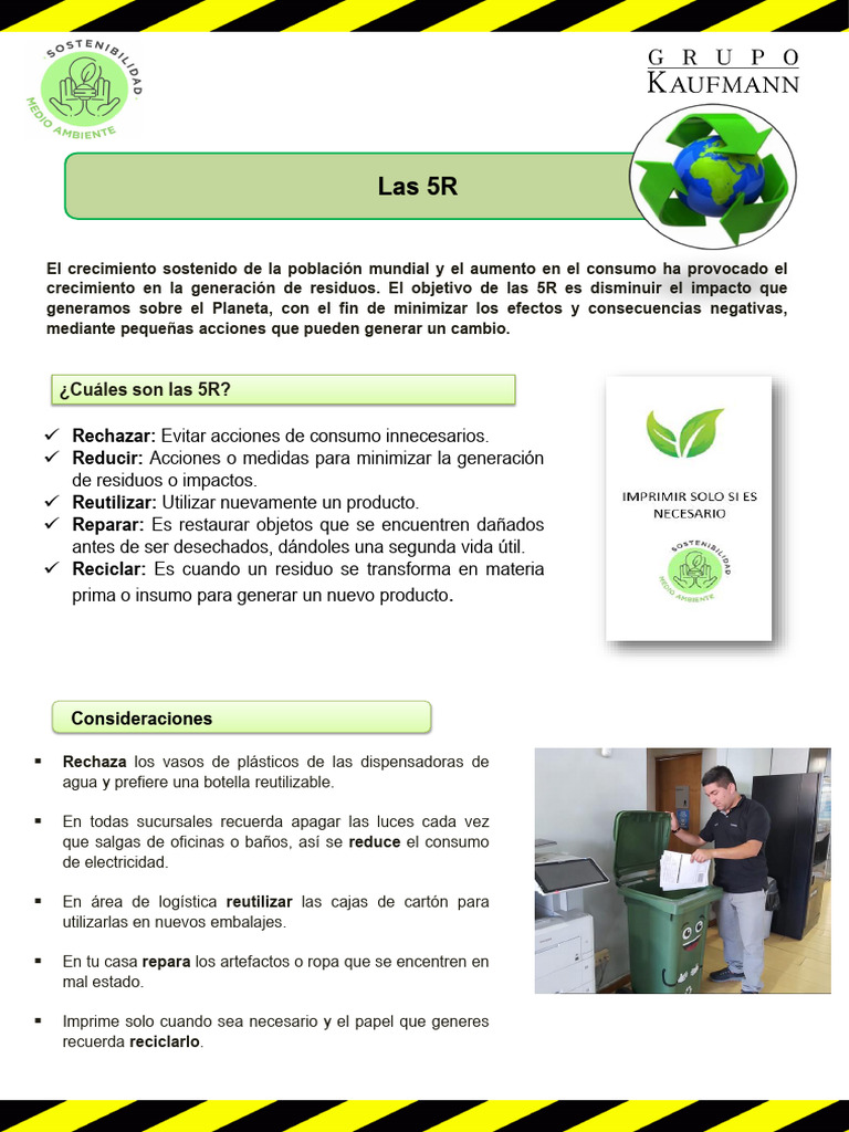 Guía de las 5R para Reducir Residuos | PDF