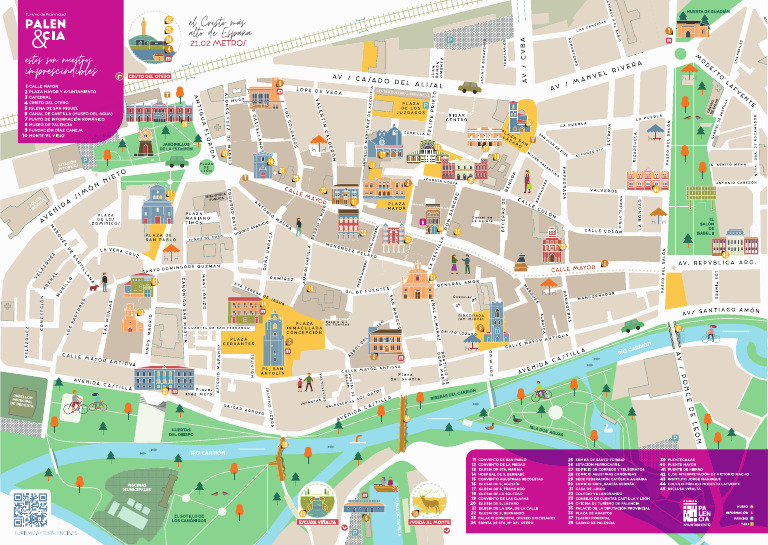 Plano Callejero Palencia | PDF