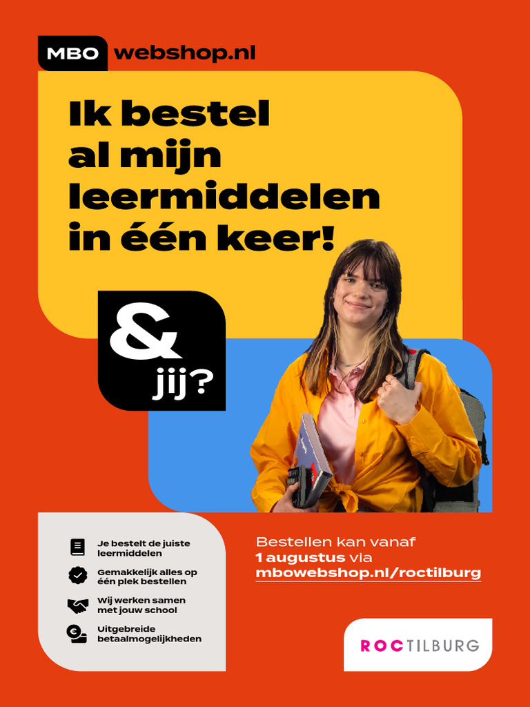 Flyer MBOwebshop - NL - rOC Tilburg | PDF