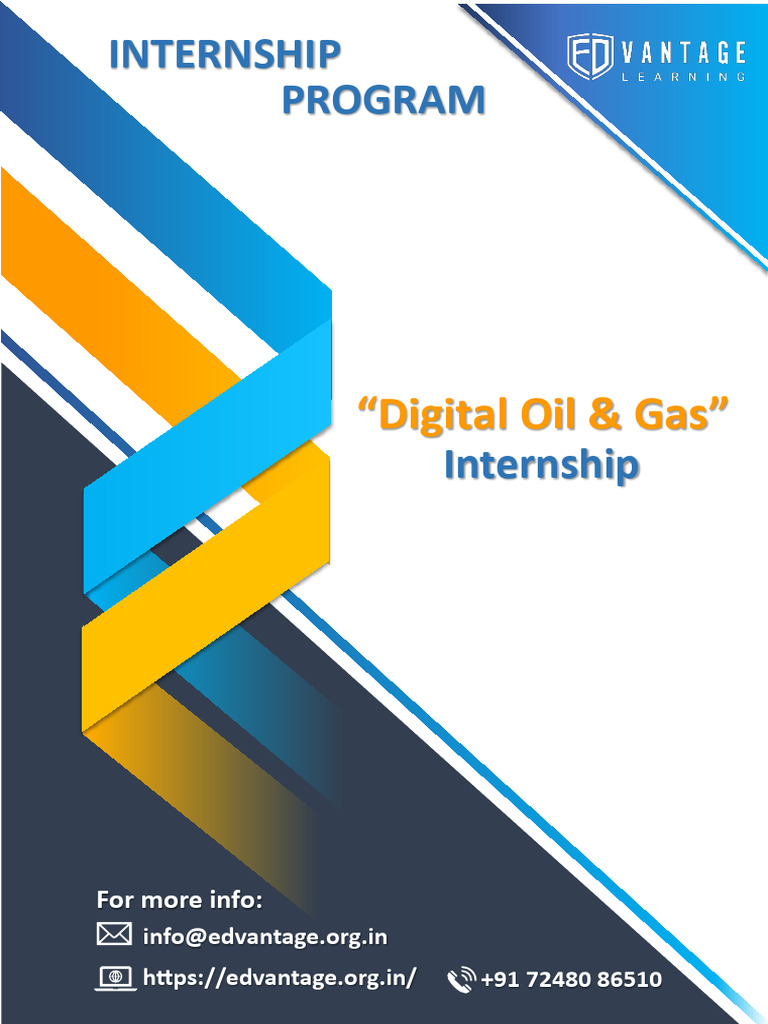 Power BI Internship for Oil & Gas | PDF | Petroleum Reservoir | Oil Well