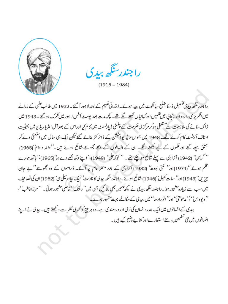 Bhola Rajinder Singh Bedi | PDF