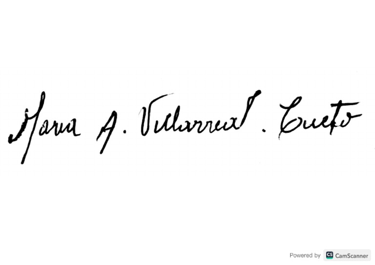 Firma Maria Villareal | PDF