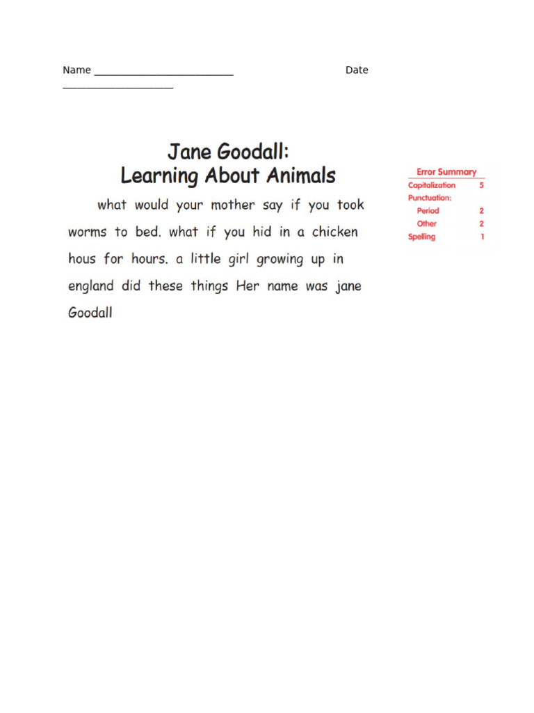 Editing Passages With Key | PDF