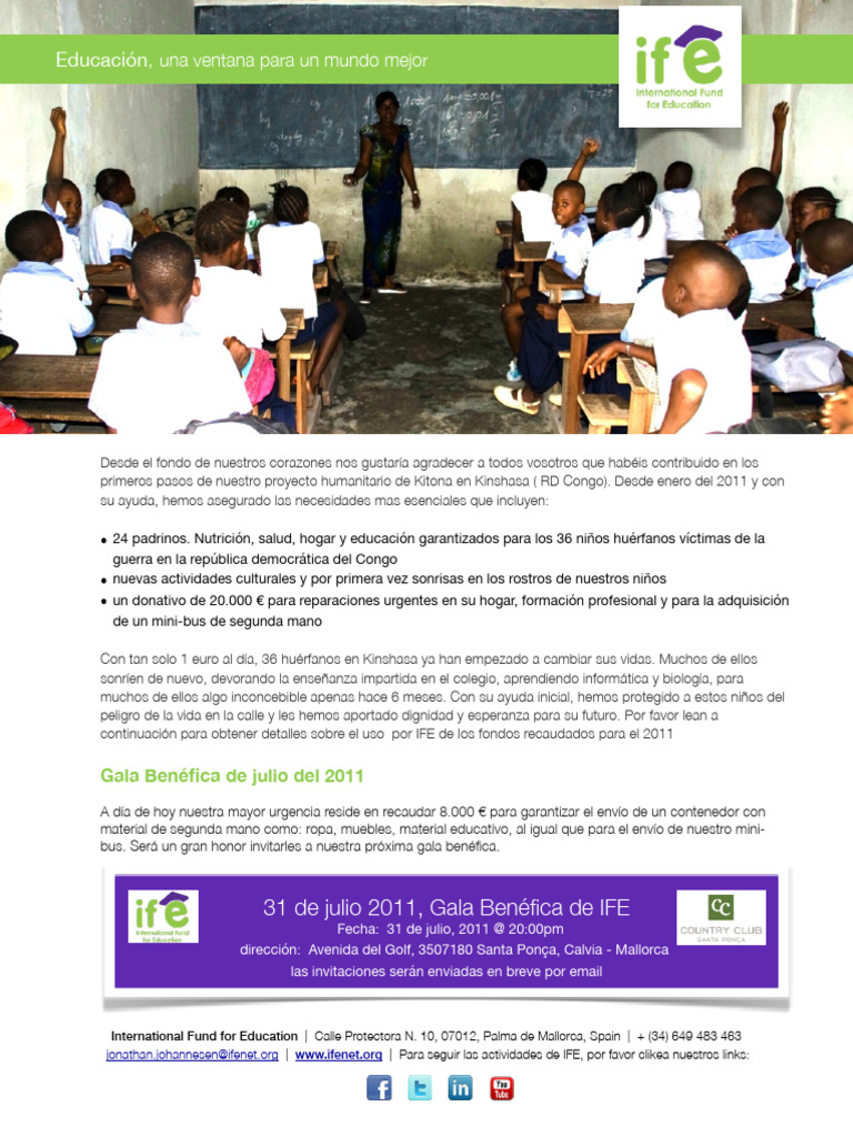 IFE Flyer - Logros Esp | PDF