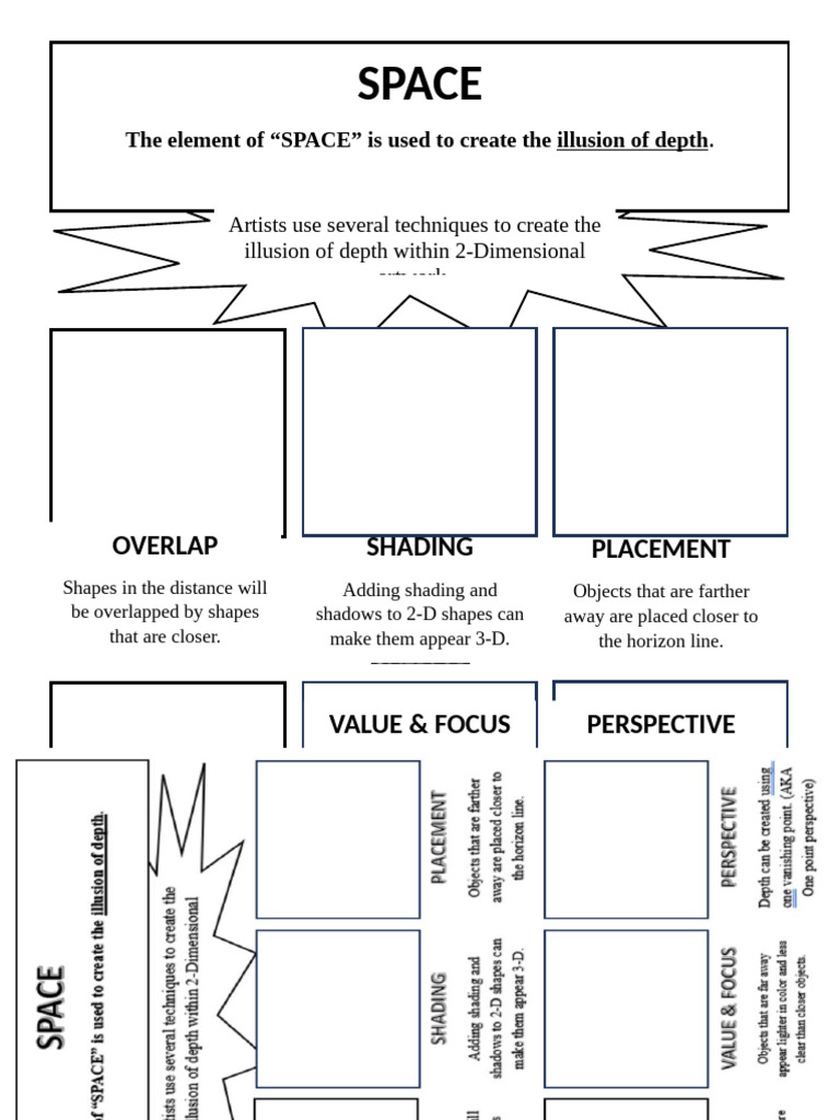 Techniques for Creating Depth in Art | PDF
