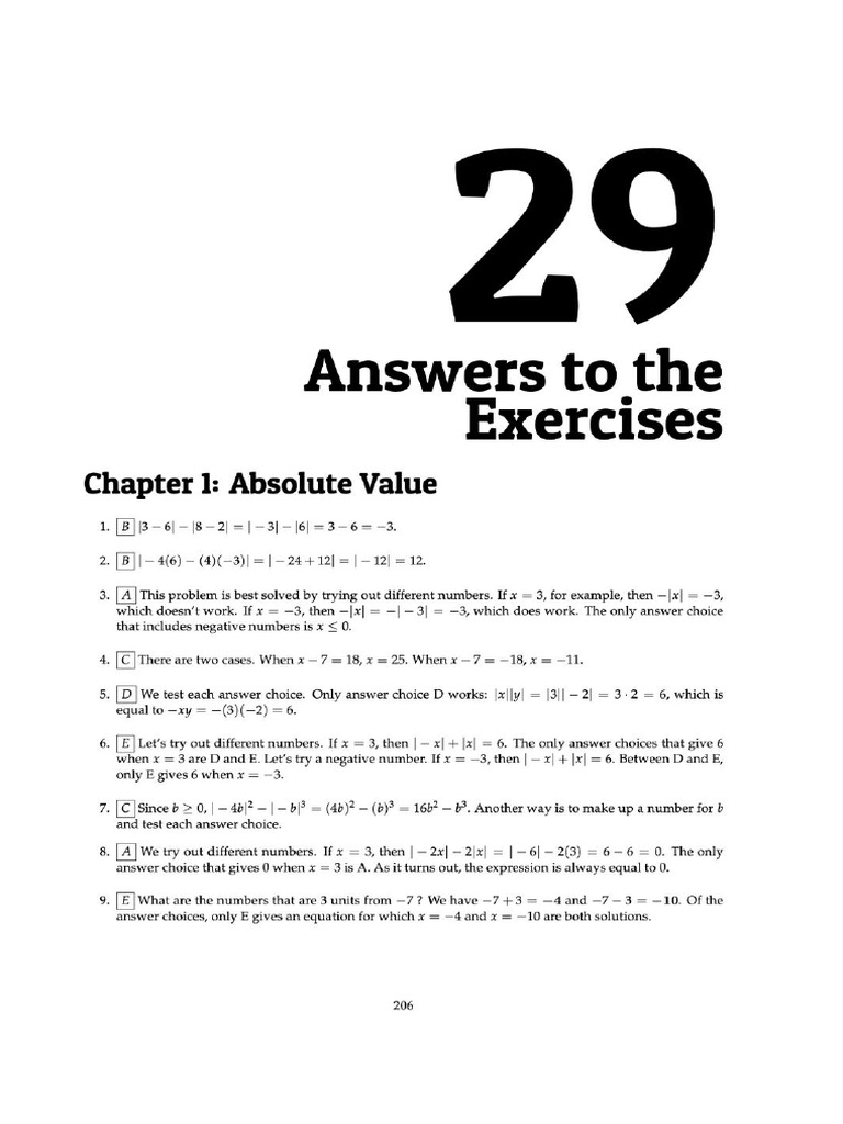 ACT Panda Math - Model Answer | PDF