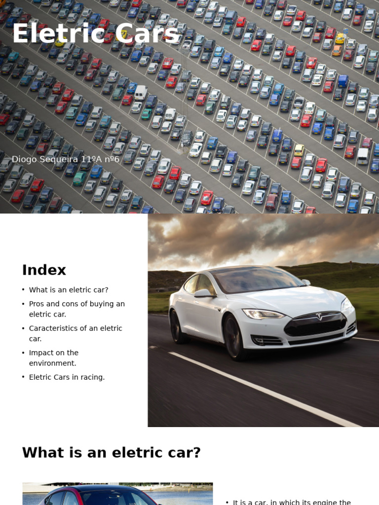 Electric Cars: Pros, Cons, and Impact | PDF