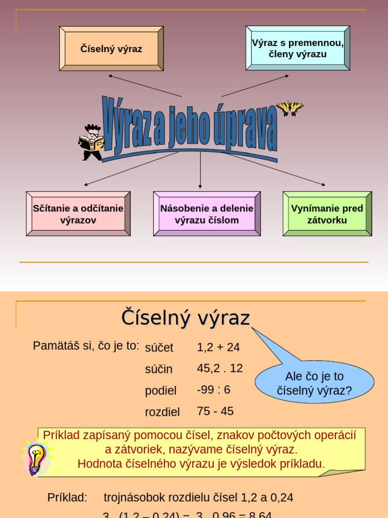 Vyrazy | PDF