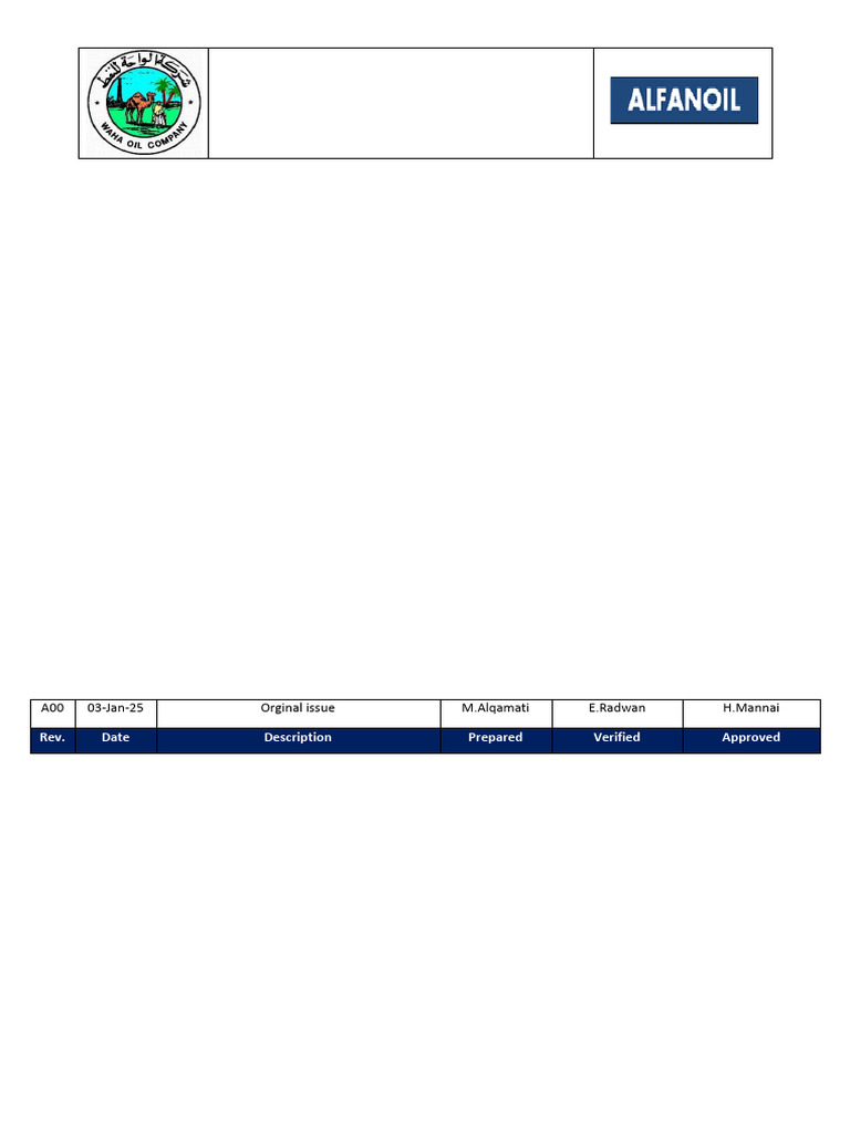 Detailed Scope Of Work For Site Survey M (WOC) | PDF | Pipe (Fluid ...