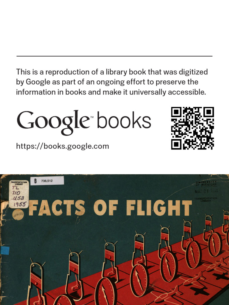 Facts - of - Flight (1955) | PDF | Lift (Force) | Drag (Physics)