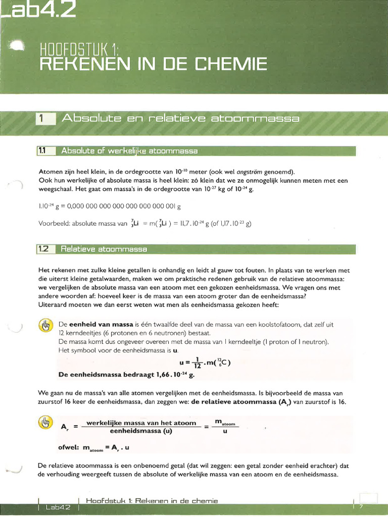 Lab42 H1 Rekenen | PDF