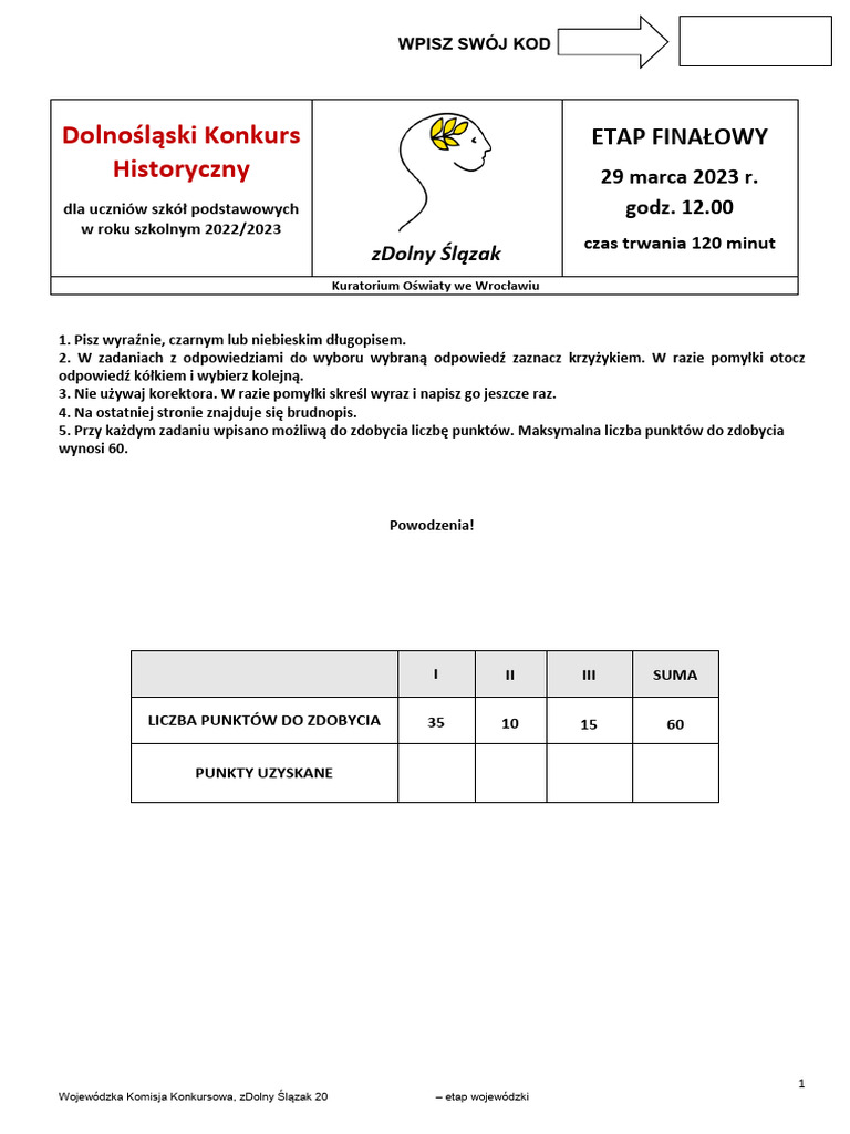 2022-2023-Finaå Owy Historia | PDF