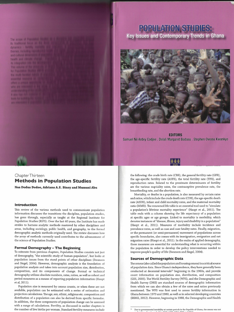 Dodoo+Et+Al. Methods+in+Pop+Studies | PDF