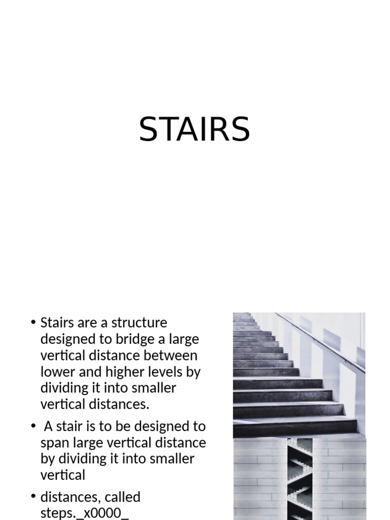 Stairs | PDF | Stairs | Architectural Elements