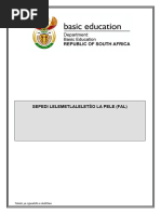 Lesson Plan Sepedi | PDF