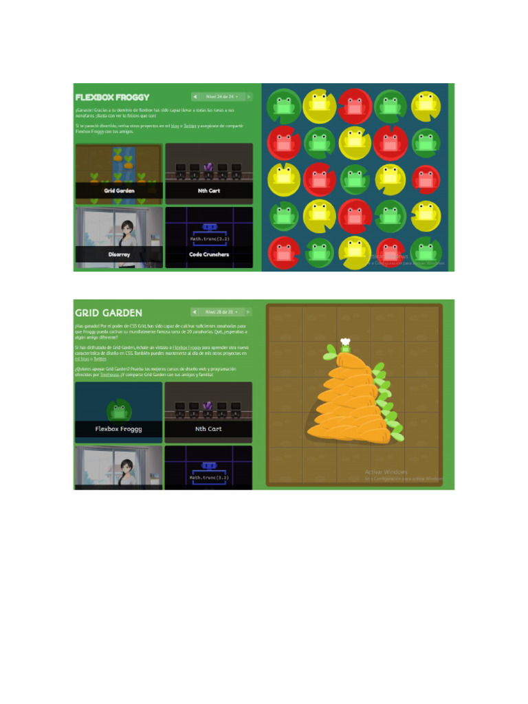 TALLER FLEXBOX - GRID | PDF