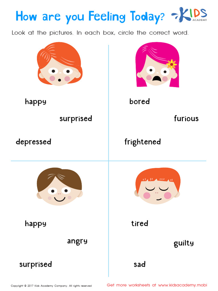 How Are You Feeling Today | PDF