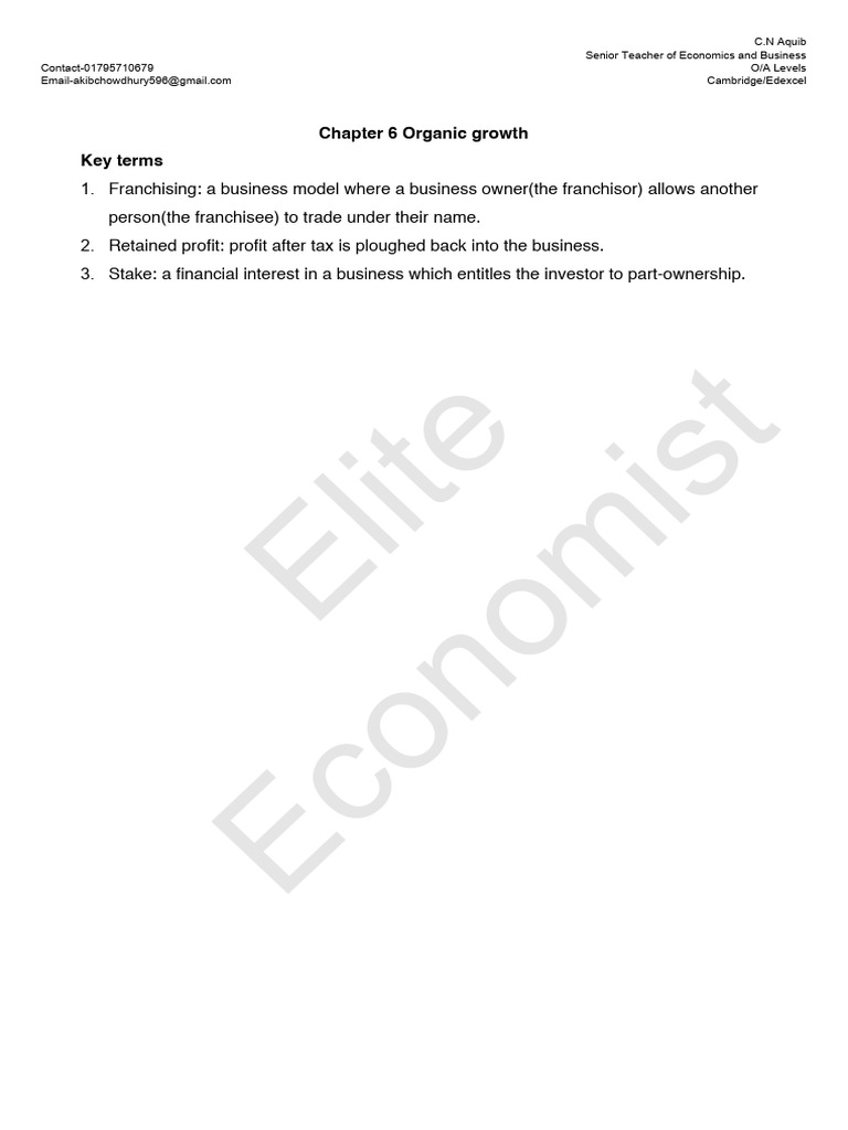 IAL Business Unit3 Business Decisions and Strategy | PDF | Net Present Value | Organizational ...