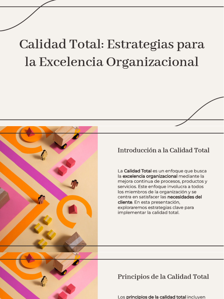 Calidad Total | PDF | Calidad (comercial) | Indicador de rendimiento