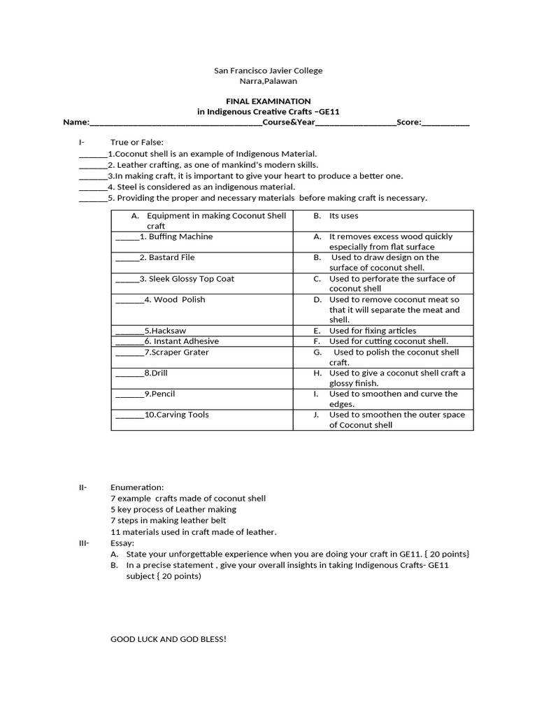 Final-Exam-GE11 | PDF