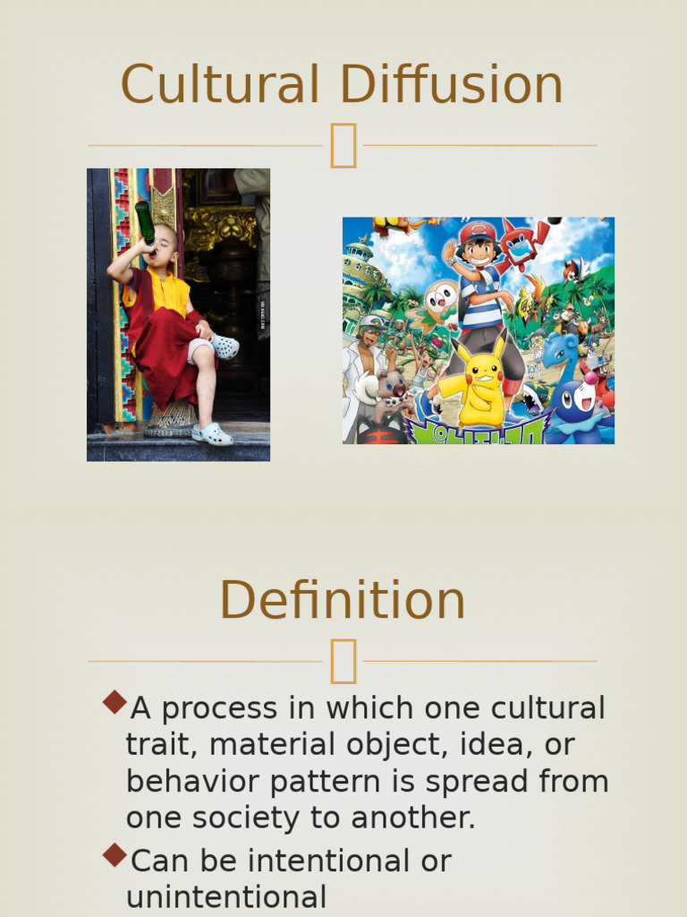 Understanding Cultural Diffusion Concepts | PDF