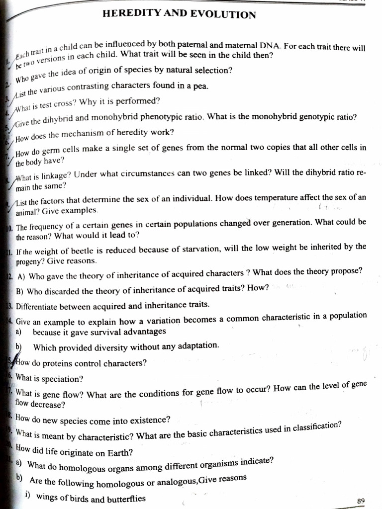 Heredity and Evolution | PDF | Heredity | Genotype