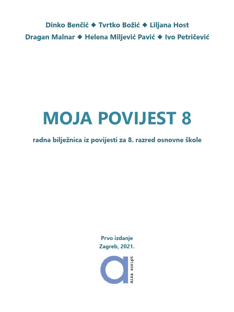 Ogledne Stranice Moja Povijest 8 RB | PDF