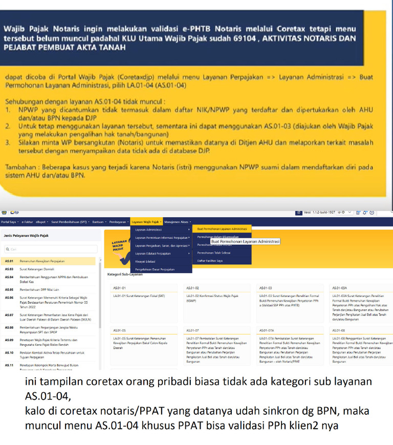 Permasalahan Cortax Validasi PPh Oleh PPAT | PDF