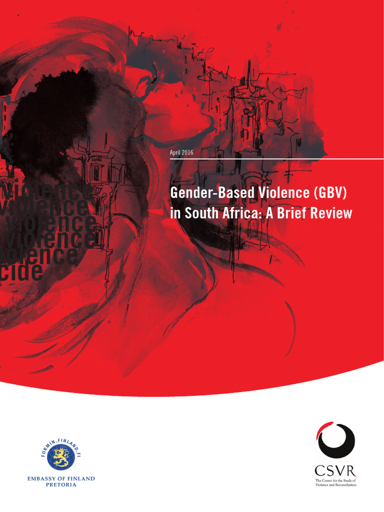 GBV in South Africa: Causes and Interventions | PDF | Violence Against ...