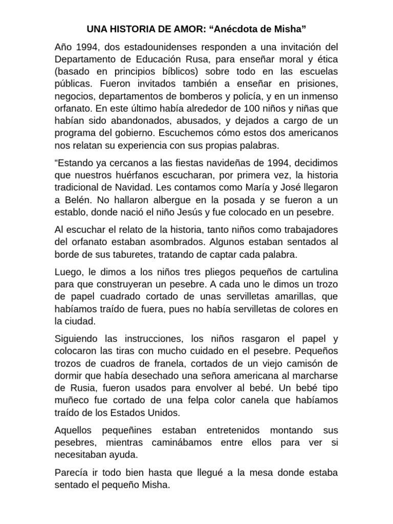 Una Historia de Amor | PDF | María, madre de Jesús