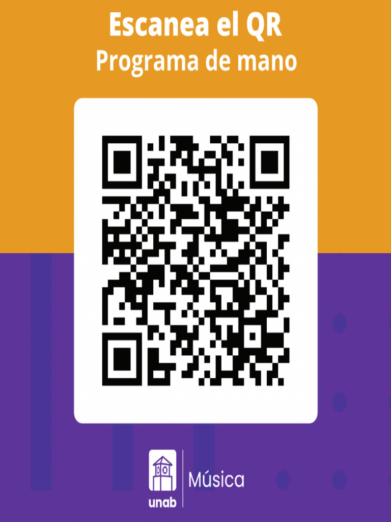 Qr programa de mano | PDF