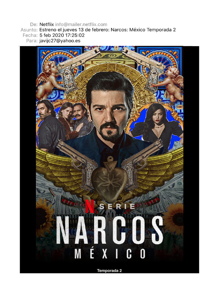 Estreno El Jueves 13 de Febrero Narcos México Temporada 2 | PDF