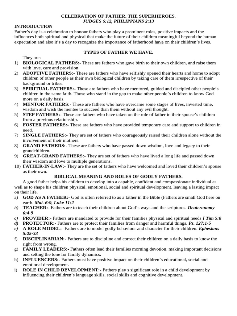 Pastor Conner | PDF | Father | Bible