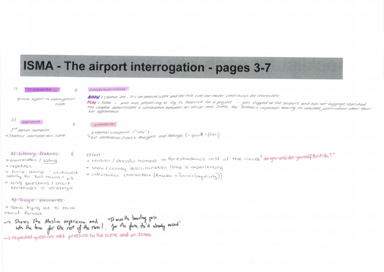 ISMA_ The airport interrogation 3-7 | PDF