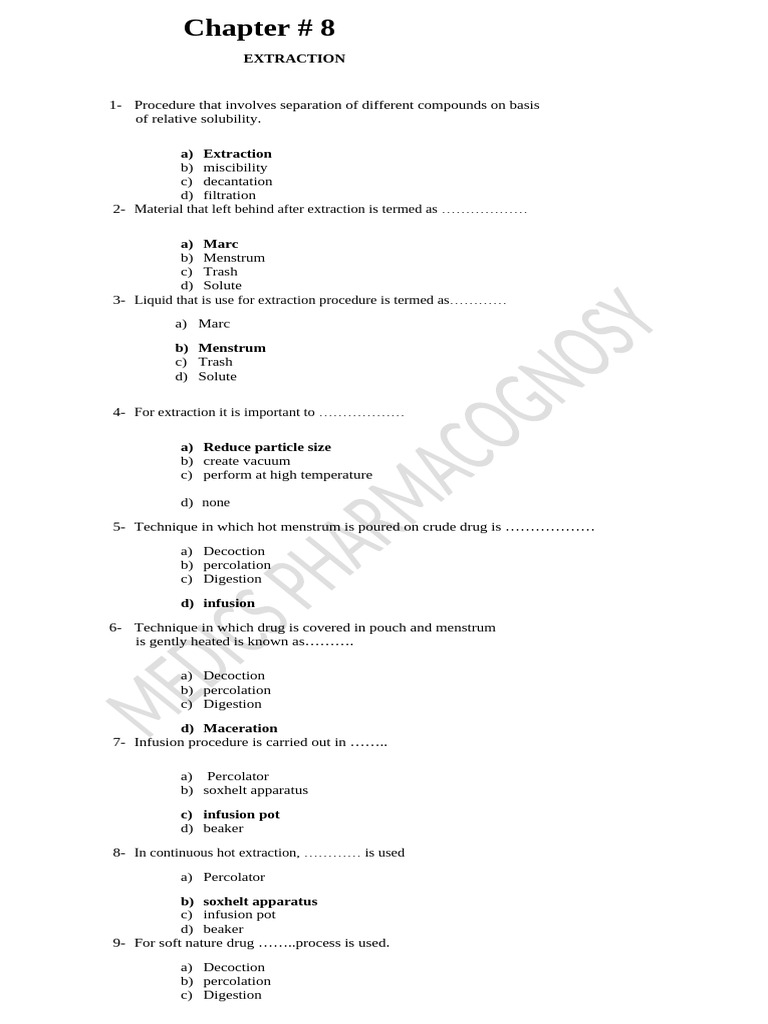 extraction | PDF | Physical Sciences | Materials