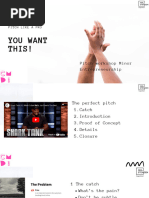 Shark Tank Pitch Template | PDF | Investing | Valuation (Finance)