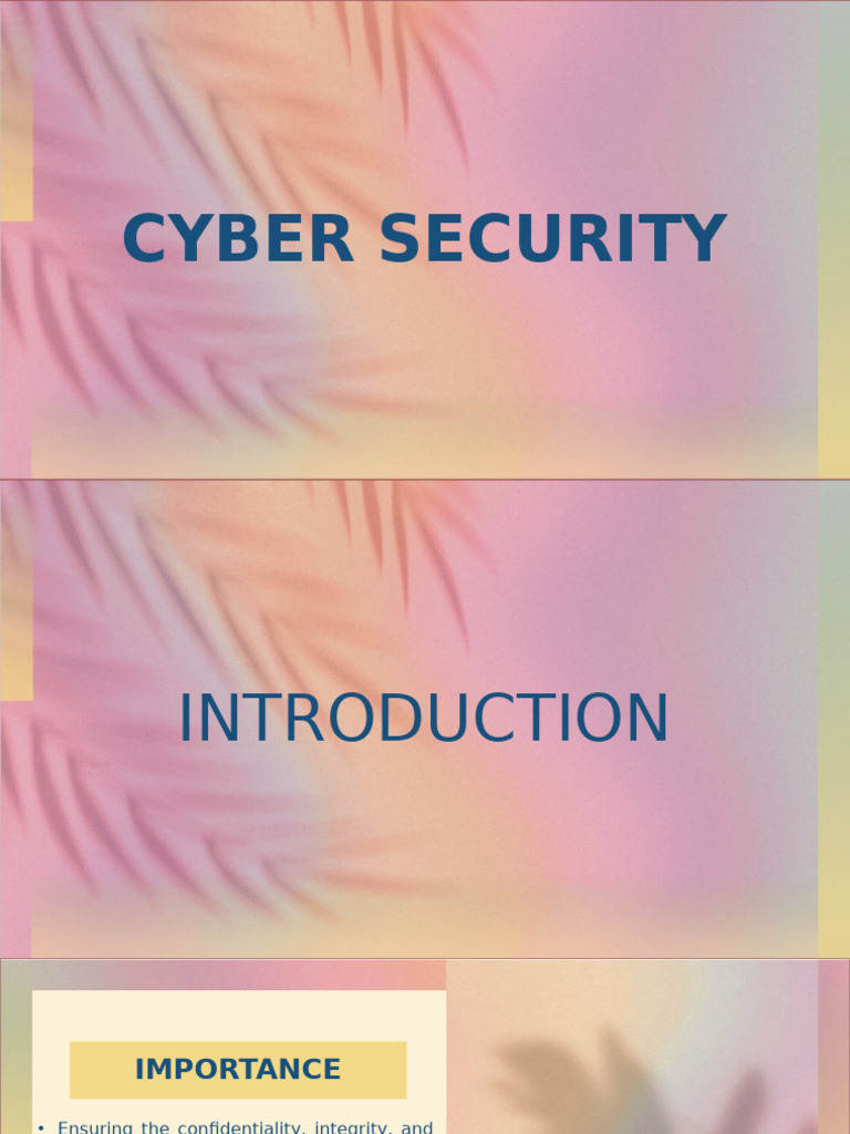 Cyber security | PDF