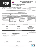 Dswd Akap Cert. of Eligibility Forms (1) | PDF