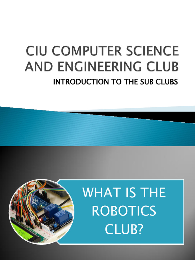Ciu Computer Science and Engineering Club | PDF | Computer Security | Security