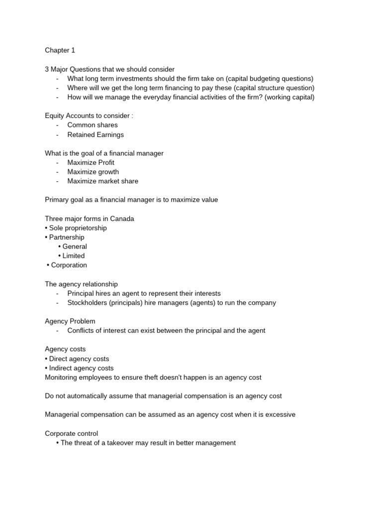 Mos 2310 Finance Pdf