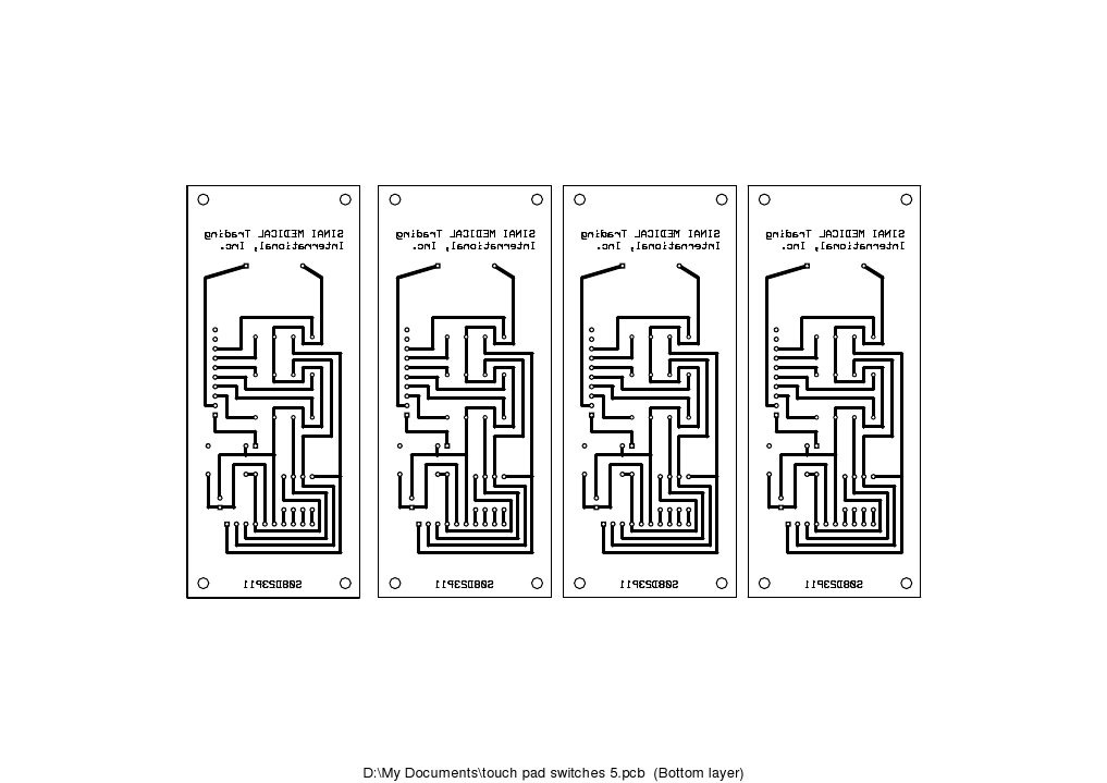 Touch Pad Switches PCB Design | PDF