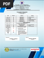 DLL Cover Page Template | PDF