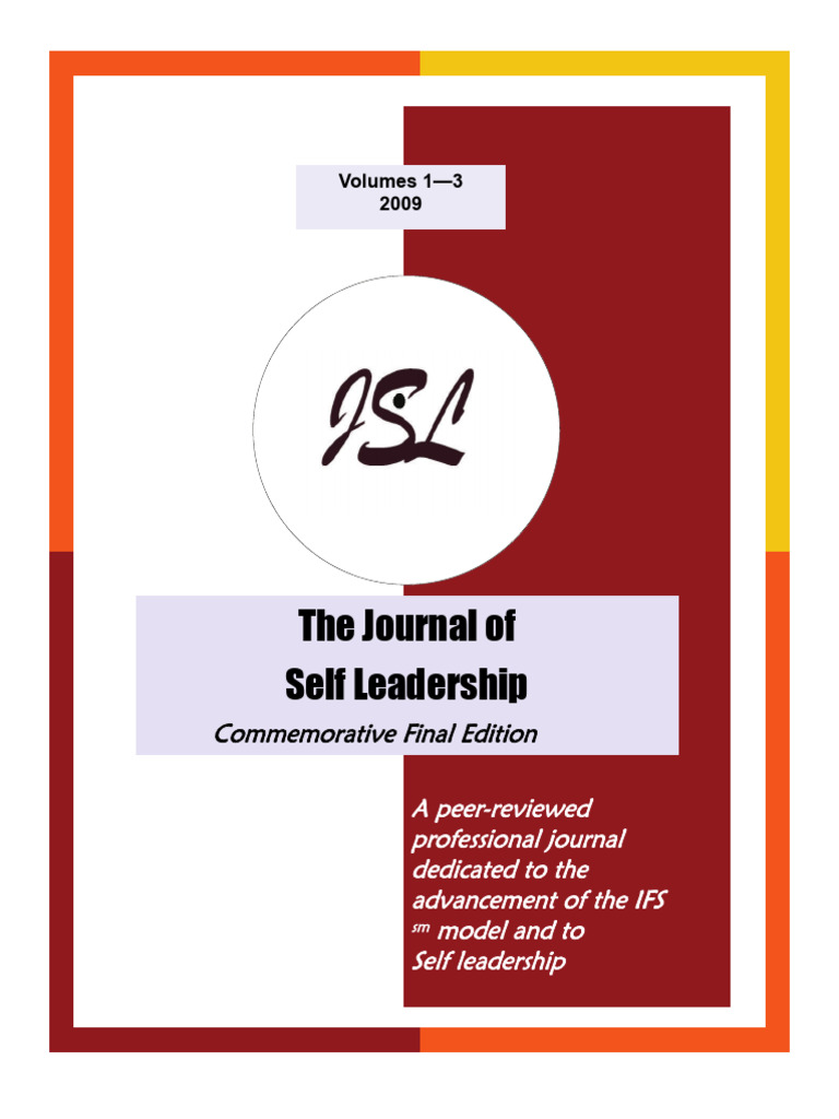Journal of Self Leadership Final Edition | PDF | Psychotherapy ...