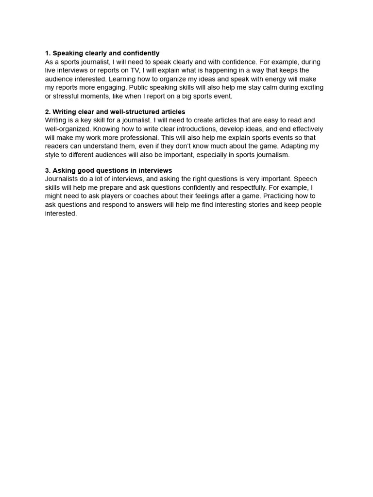 Speaking Clearly and Confidently | PDF